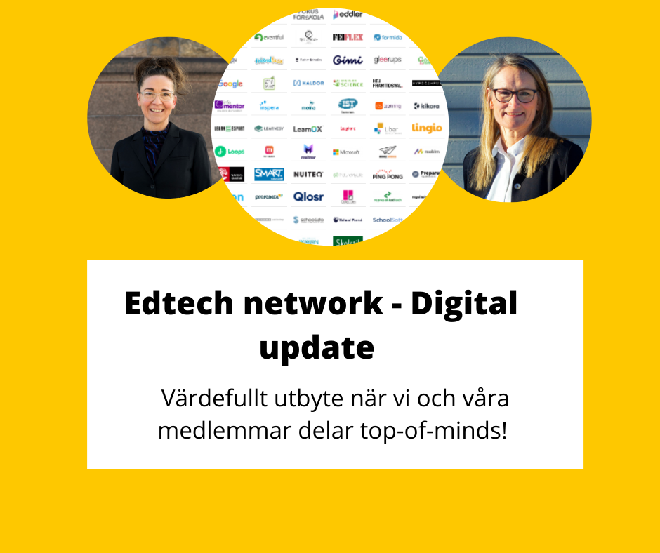 Edtech network: Digital update – Swedish Edtech Industry